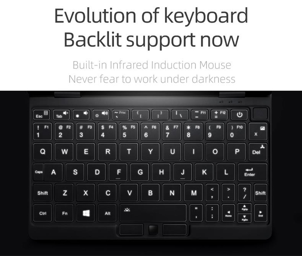 One Netbook One Mix 3S Yoga Pocket Laptop M3-8100Y 8GB 256GB Black