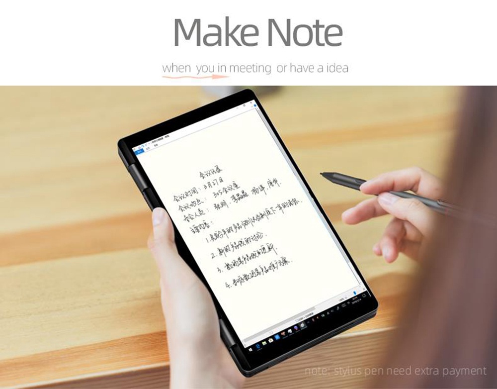 One Netbook One Mix 3S Yoga Pocket Laptop M3-8100Y 8GB 256GB Black