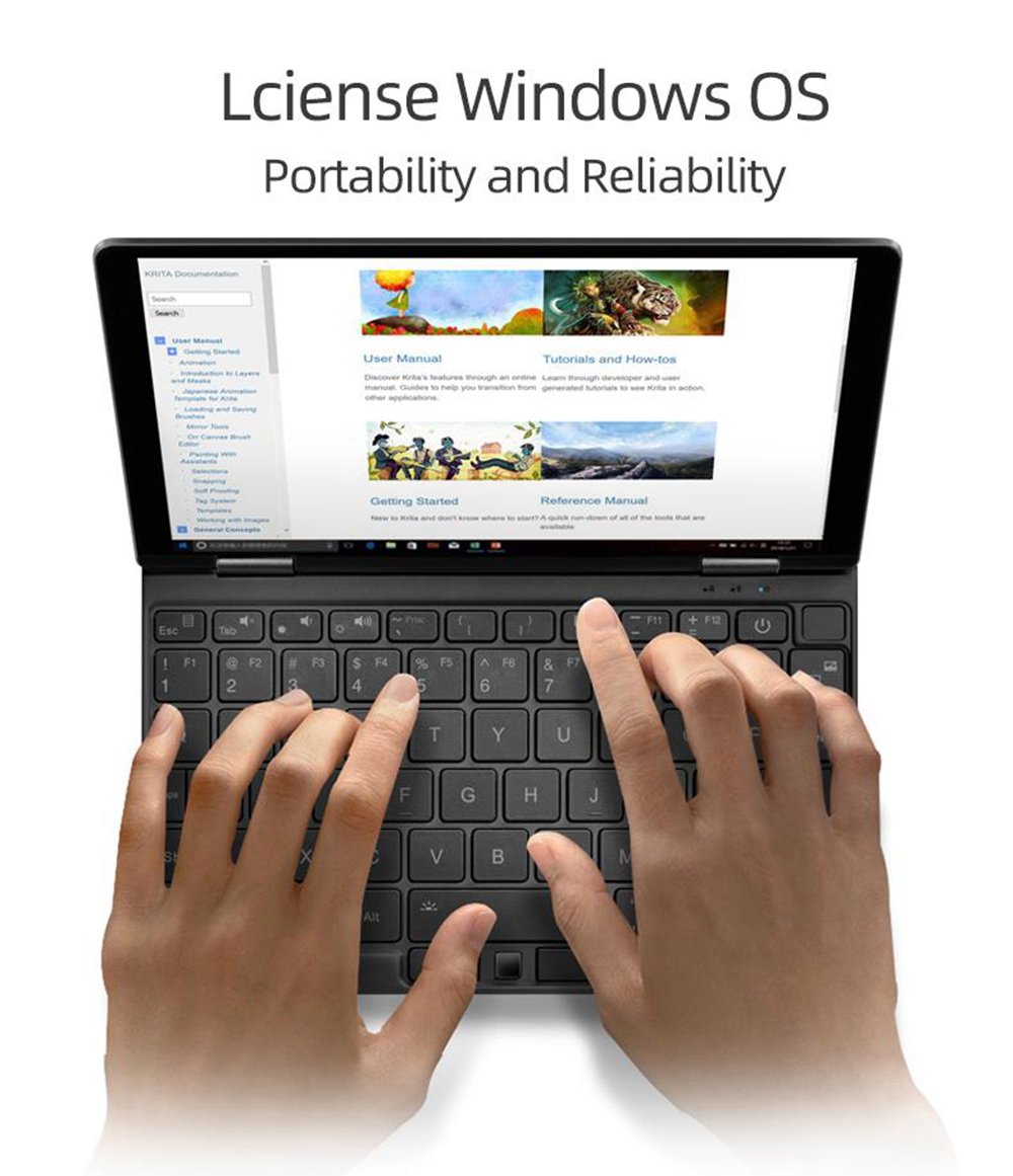 One Netbook One Mix 3S Yoga Pocket Laptop M3-8100Y 8GB 256GB Black