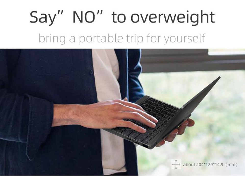 One Netbook One Mix 3S Yoga Pocket Laptop M3-8100Y 8GB 256GB Black