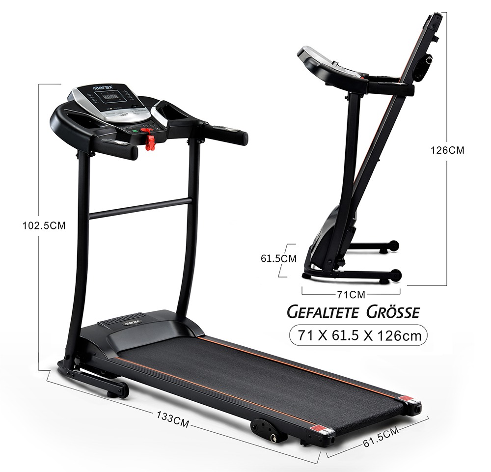 Merax Treadmills Indoor Use Foldable With Preset
