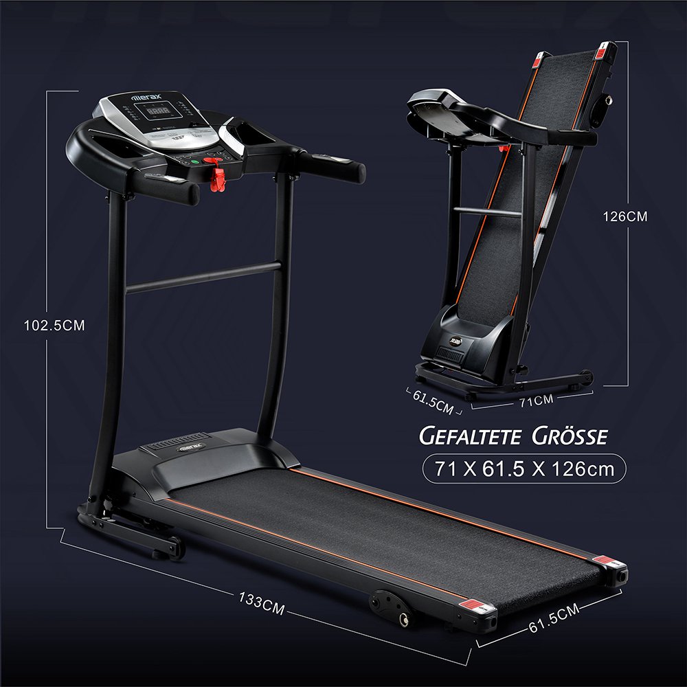 Merax Treadmills Indoor Use Foldable With Preset