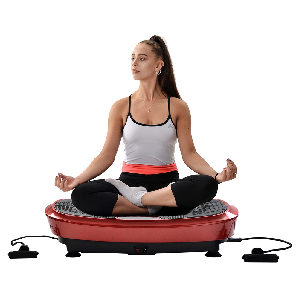 Merax Vibration Plate 3D Wipp Vibration Technology Red