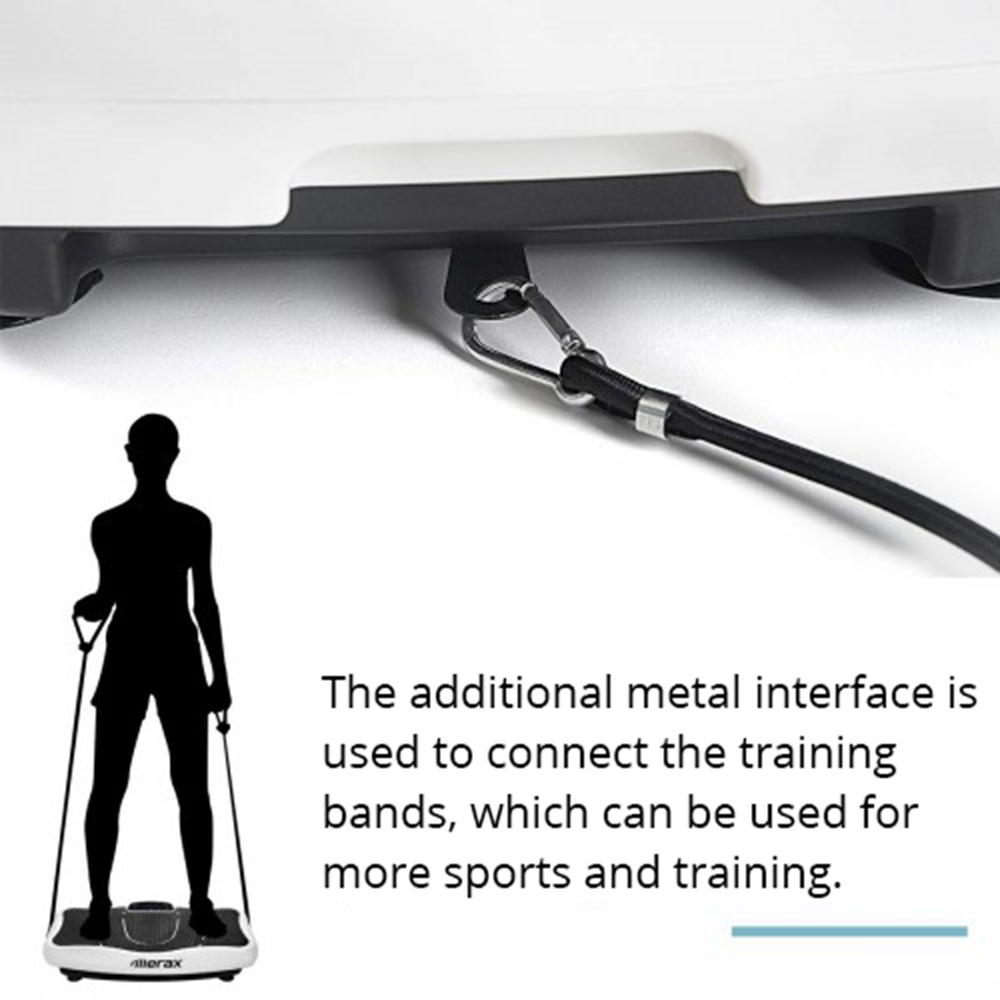 Merax Vibration Plate Lose Weight 2D Wipp Vibration Black