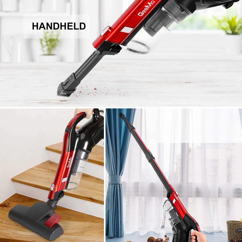 GeeMo H594 Handheld Corded Vacuum Cleaner Red