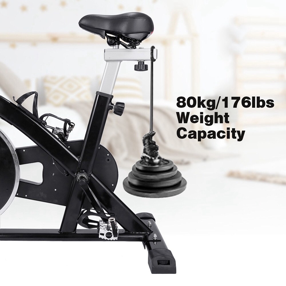 Indoor Cycling Bike Fitness Portable Spinning Bike Blue