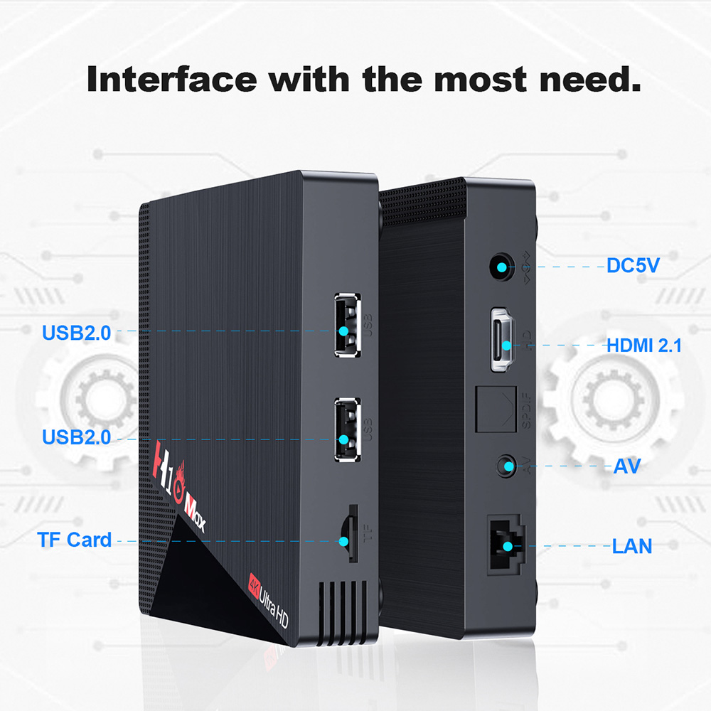 H10 MAX TV BOX Amlogic S905W2 2GB/16GB TV Box