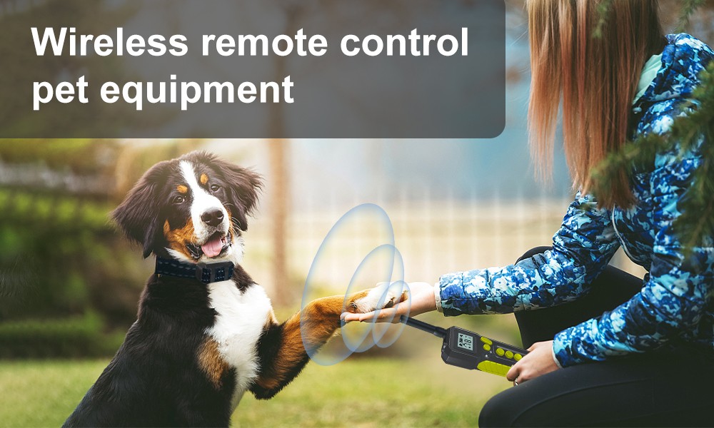 T10 Electric Dog Training Device Collar Wireless LCD Display