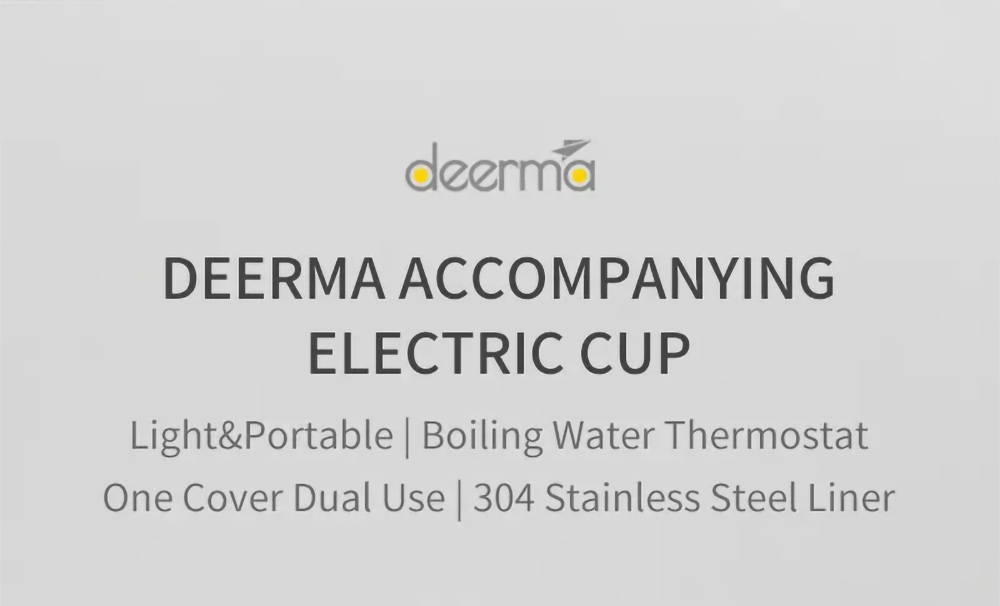 Deerma DEM-DR035 300W 350ml Portable Electric Kettle