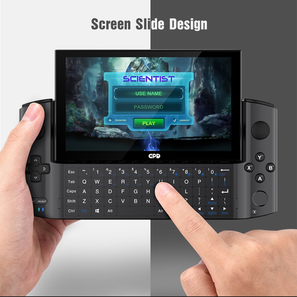 GPD WIN 3 Game Console PC 5.5 Inch Intel Core i7-1195G7 16GB 1TB