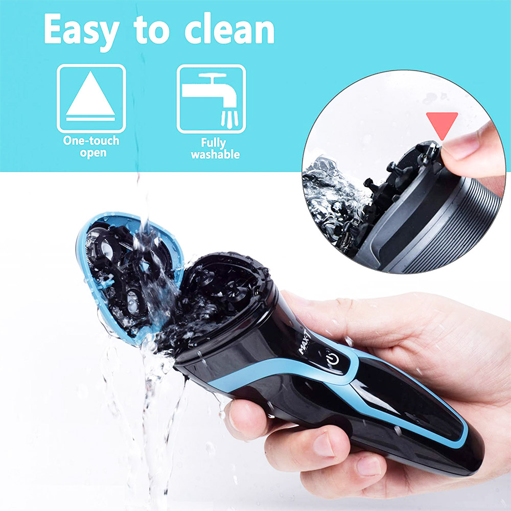 MAX-T Electric Rotary Razor with Pop Up Trimmer