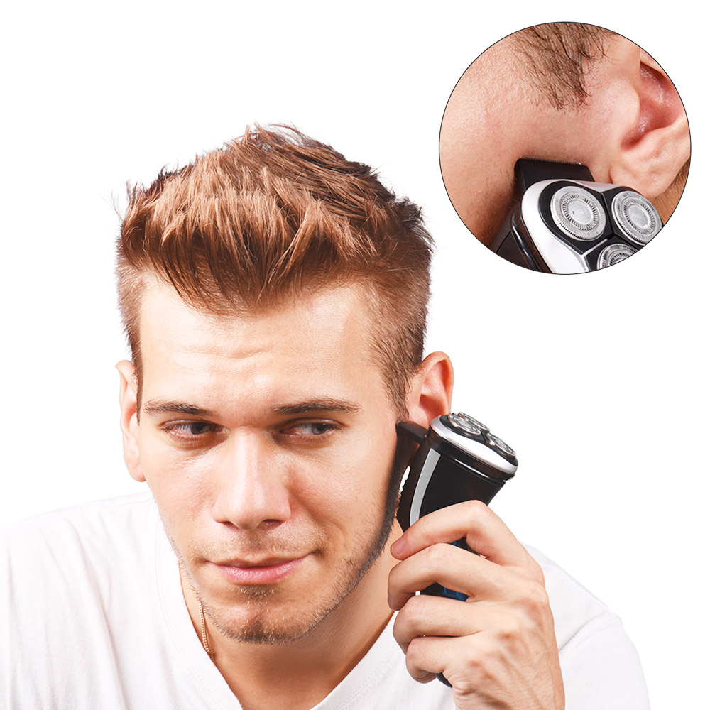 MAX-T Electric Rotary Razor with Pop Up Trimmer