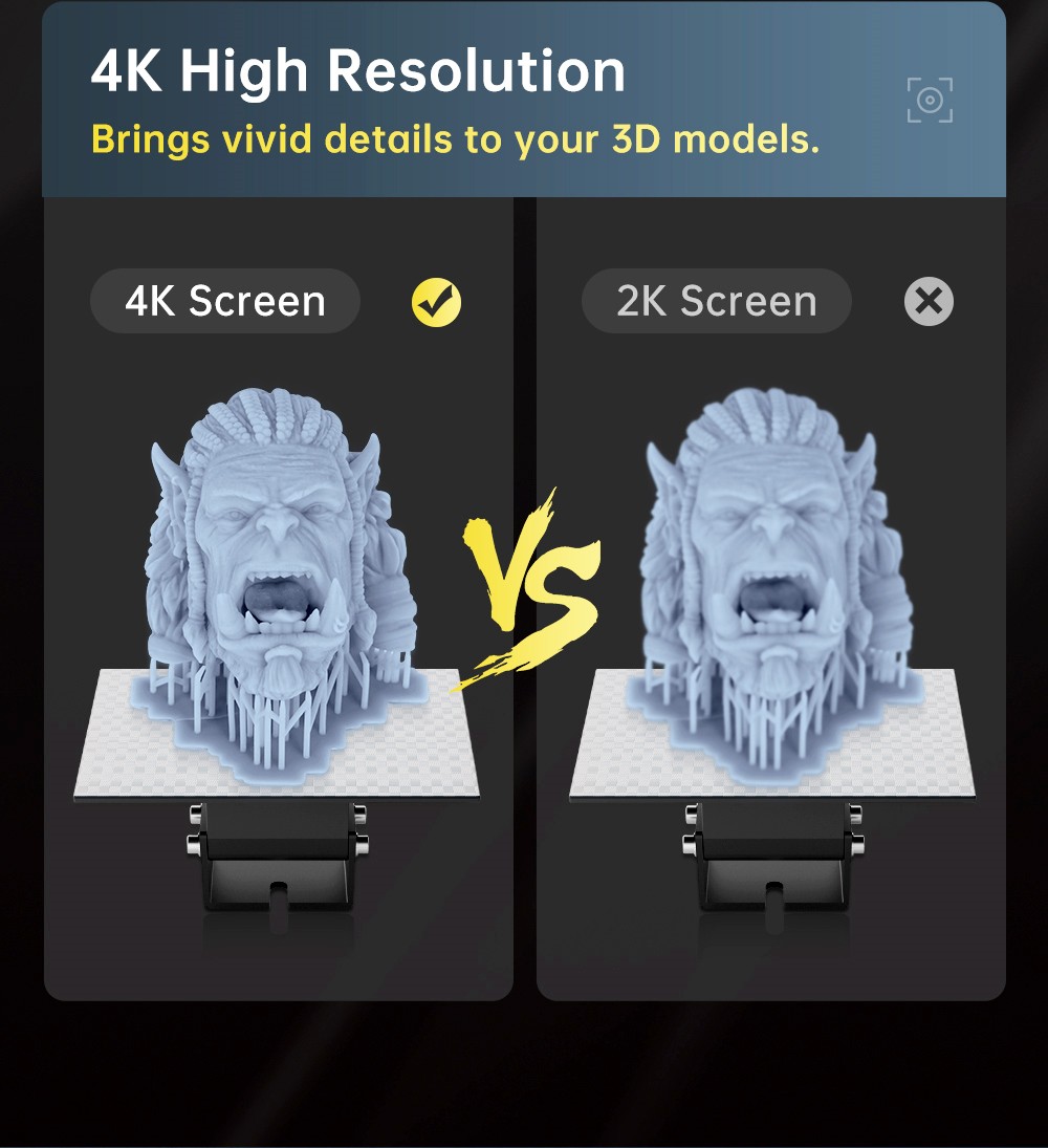 Anycubic Photon Mono 4K LCD SLA Printer UV Resin 3D Printer