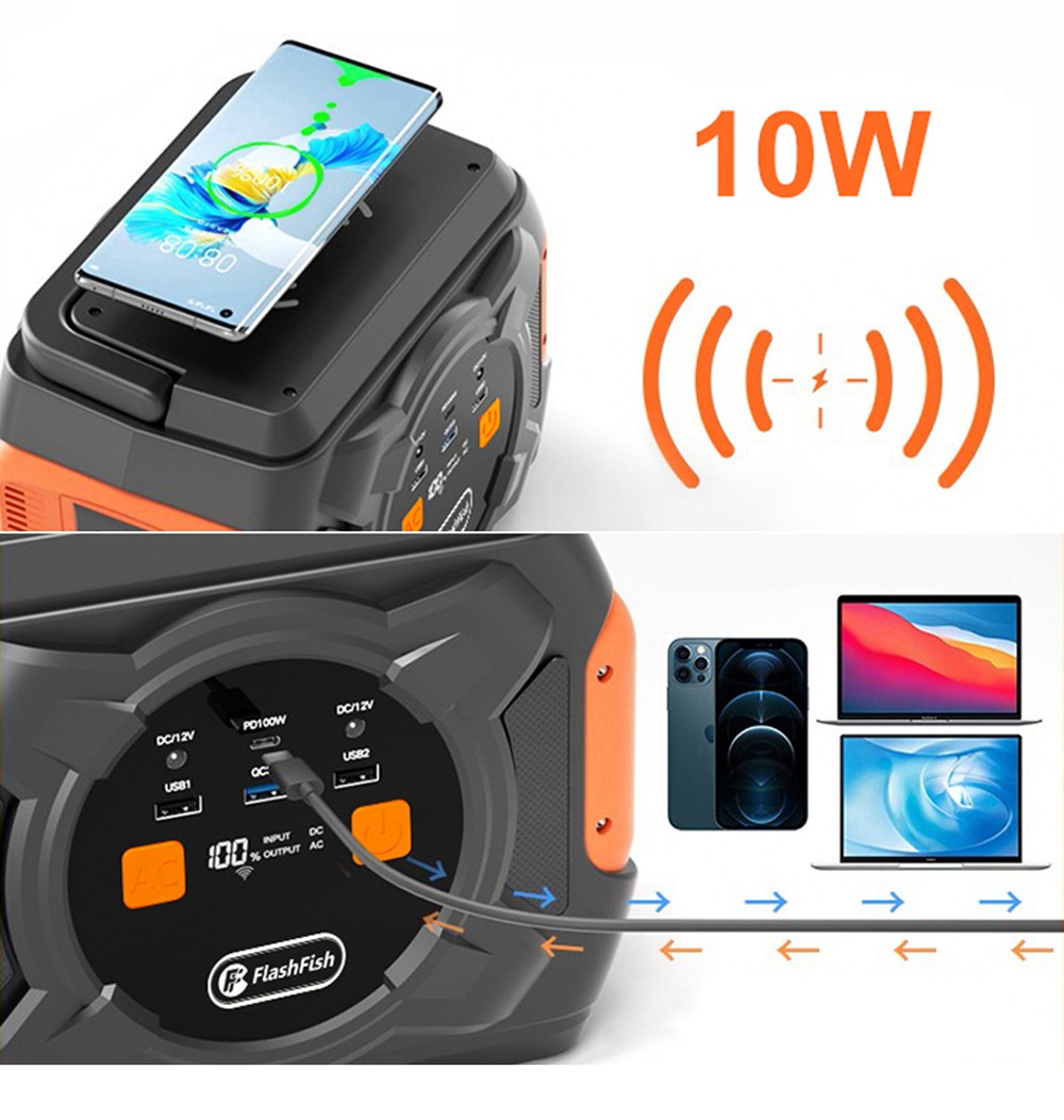 Flashfish A301 320W 292Wh 80000mAh Portable Power Station