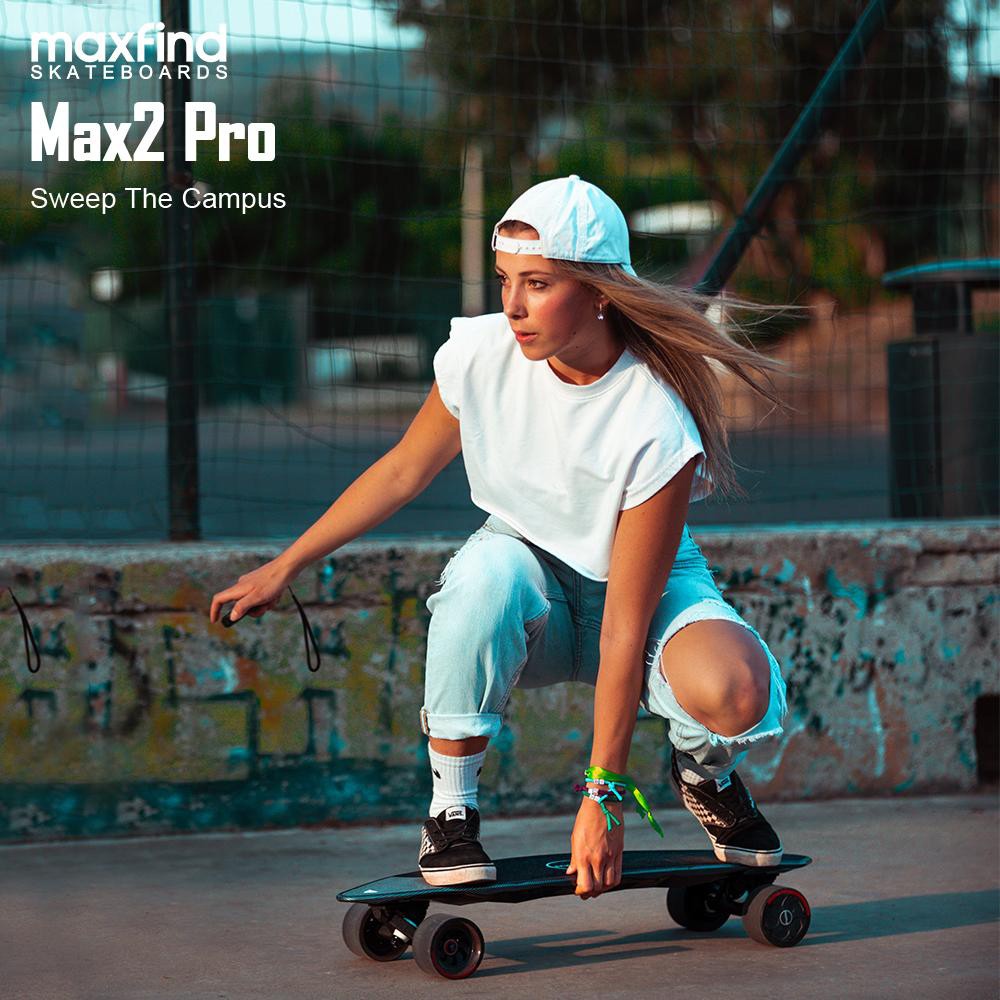 Maxfind Max2 Pro Electric Skateboard 600W Dual Motors