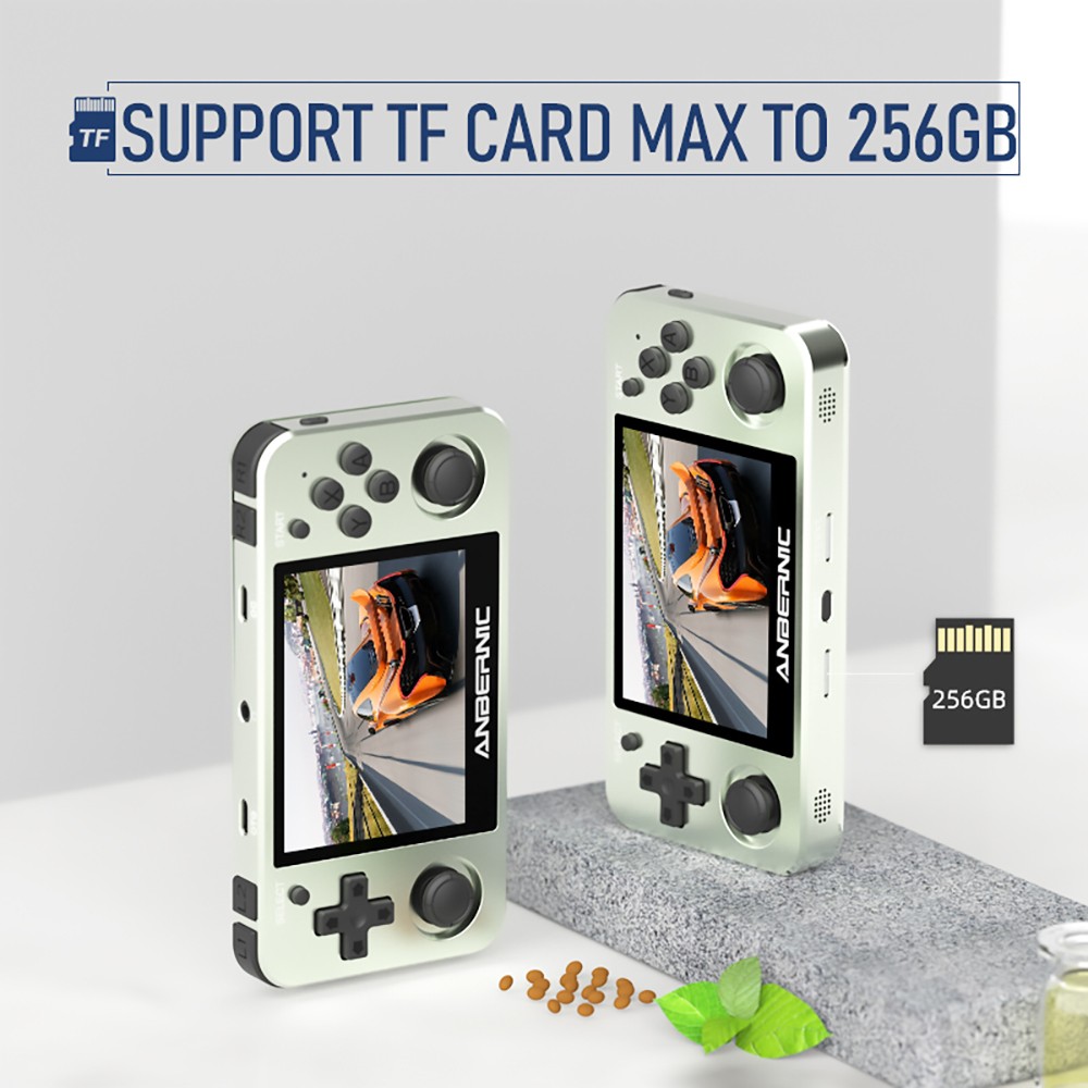 ANBERNIC RG351MP Portable Game Player 16GB Mint Green