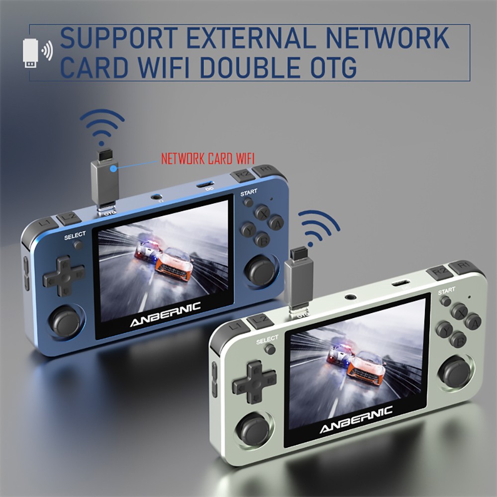 ANBERNIC RG351MP Portable Game Player 16GB Mint Green