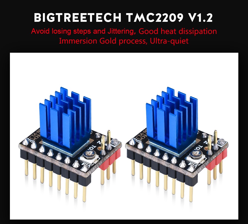 BIGTREETECH TMC2209 V1.2 UART Stepper Motor Drive