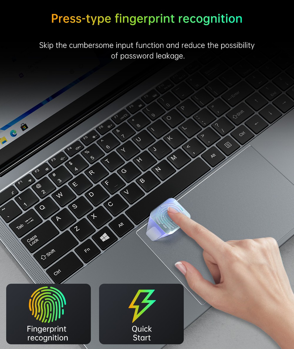 KUU G5 Laptop AMD R7 5800U Processor 16GB RAM 512GB PCIE