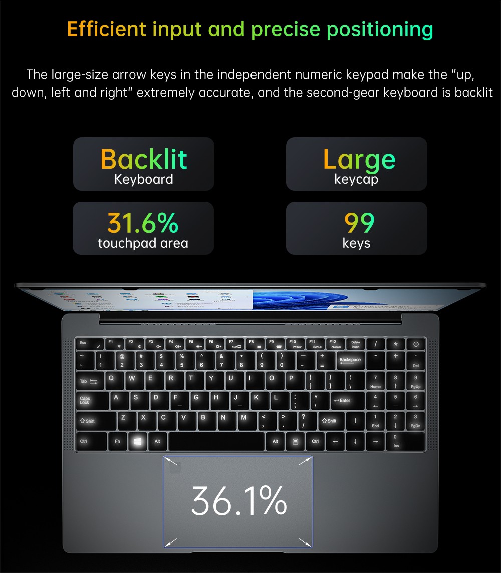 KUU G5 Laptop AMD R7 5800U Processor 16GB RAM 512GB PCIE