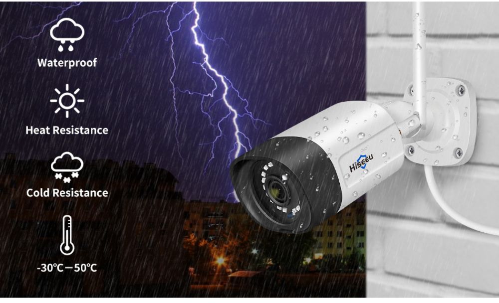Hiseeu 3MP Wireless CCTV Camera