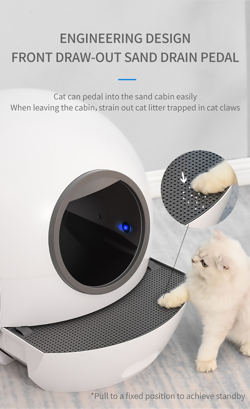 ELS PET Self Cleaning Cat Litter Tray