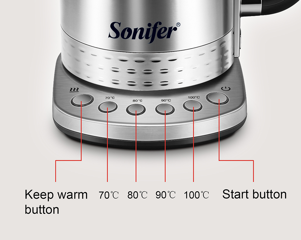 Sonifer SF2054 1.7L 2200W Electric Kettle