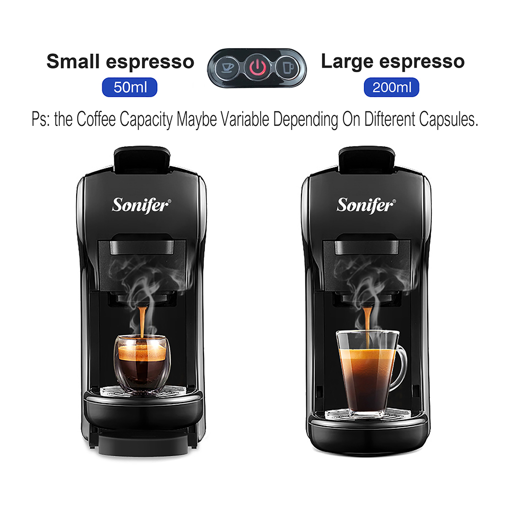 Sonifer SF3551 1450W Espresso Coffee Machine Capsule Coffee Maker