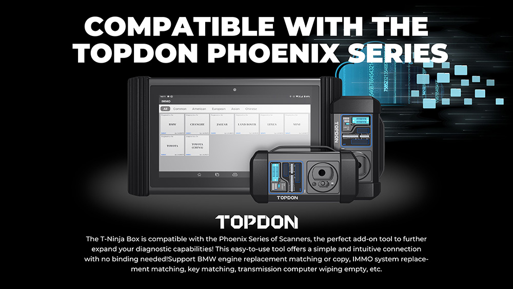 TOPDON T-Ninja Box Car Key Immobilizer Programming Tool