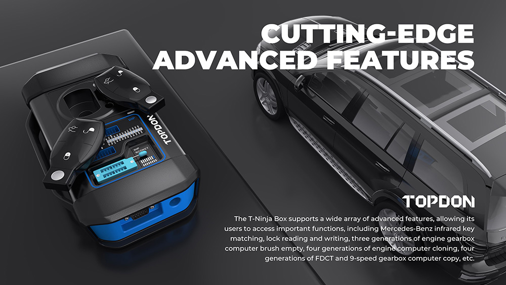TOPDON T-Ninja Box Car Key Immobilizer Programming Tool