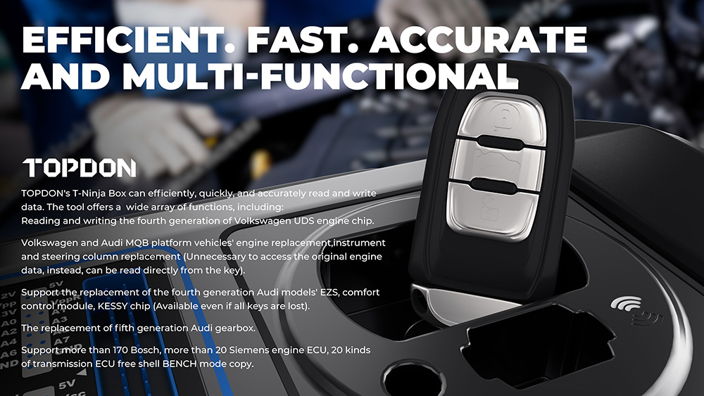 TOPDON T-Ninja Box Car Key Immobilizer Programming Tool