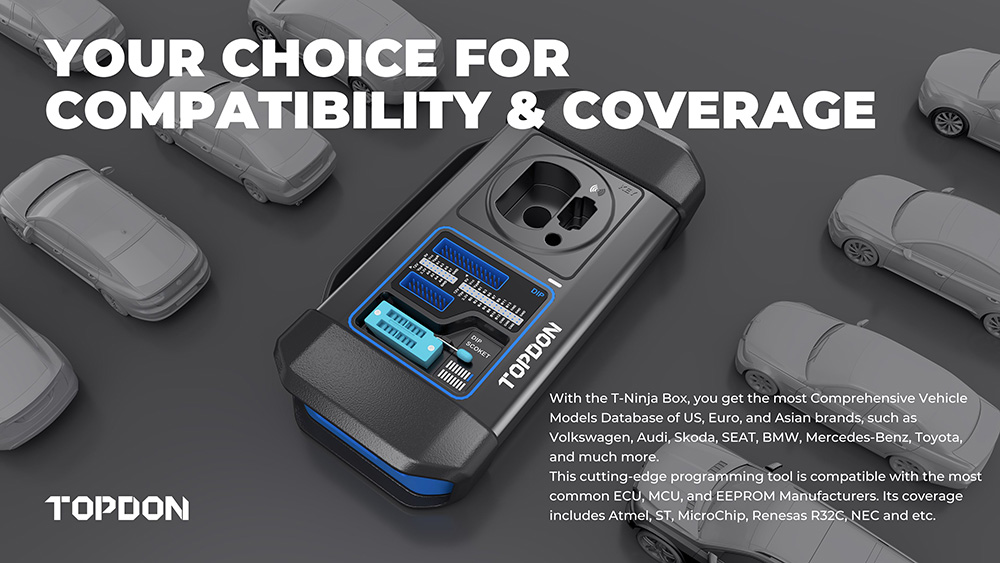 TOPDON T-Ninja Box Car Key Immobilizer Programming Tool