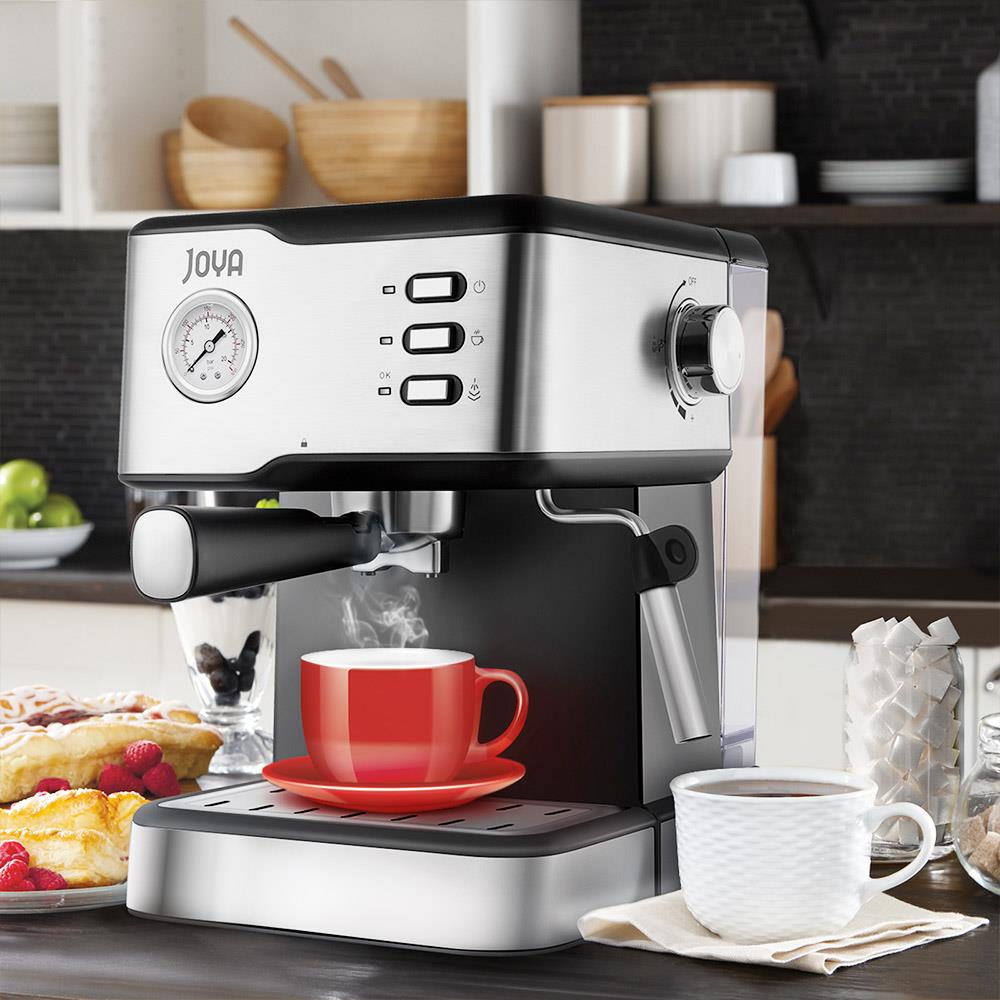 JOYA CM1686E Espresso Coffee Machine Stainless Steel