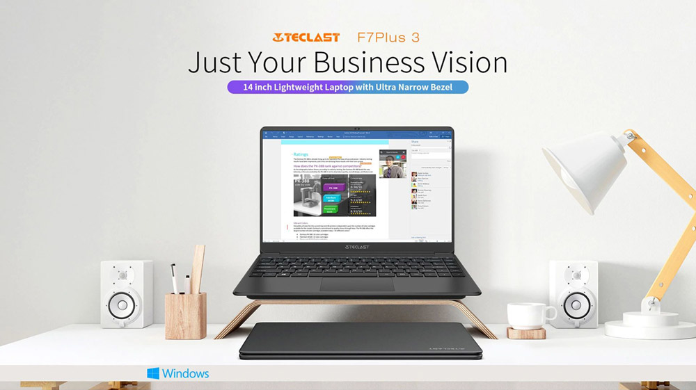 Teclast F7 Plus 3 Laptop 8GB 256GB Black