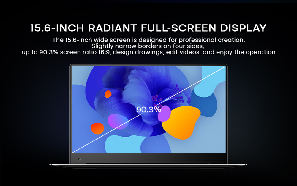 Daysky M11 Laptop 15.6 Inch Intel Celeron N5095 12GB RAM 256GB Red