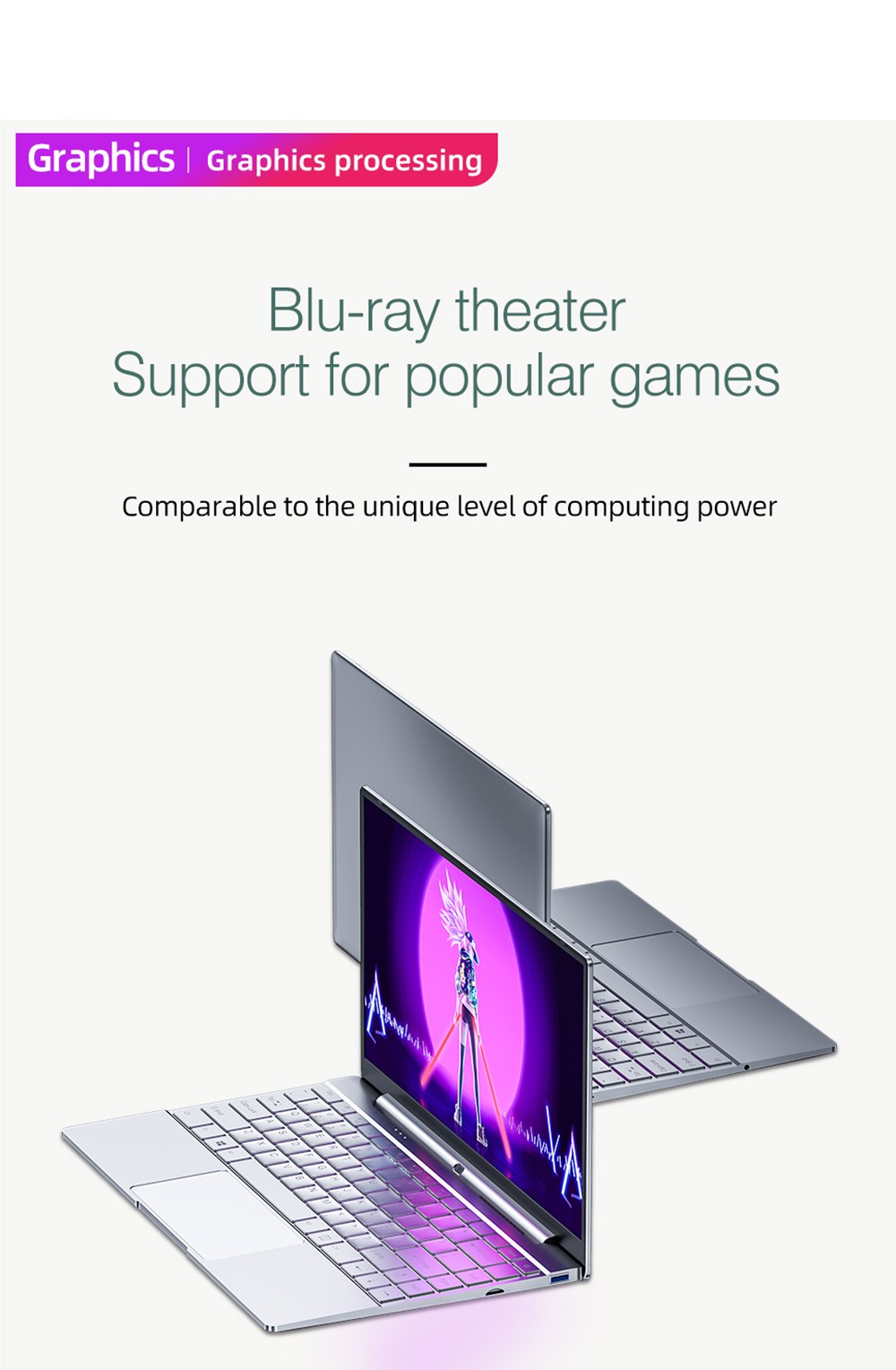 Daysky V14S Laptop 14.1 Inch Intel Celeron N5095 12GB RAM 512GB Green