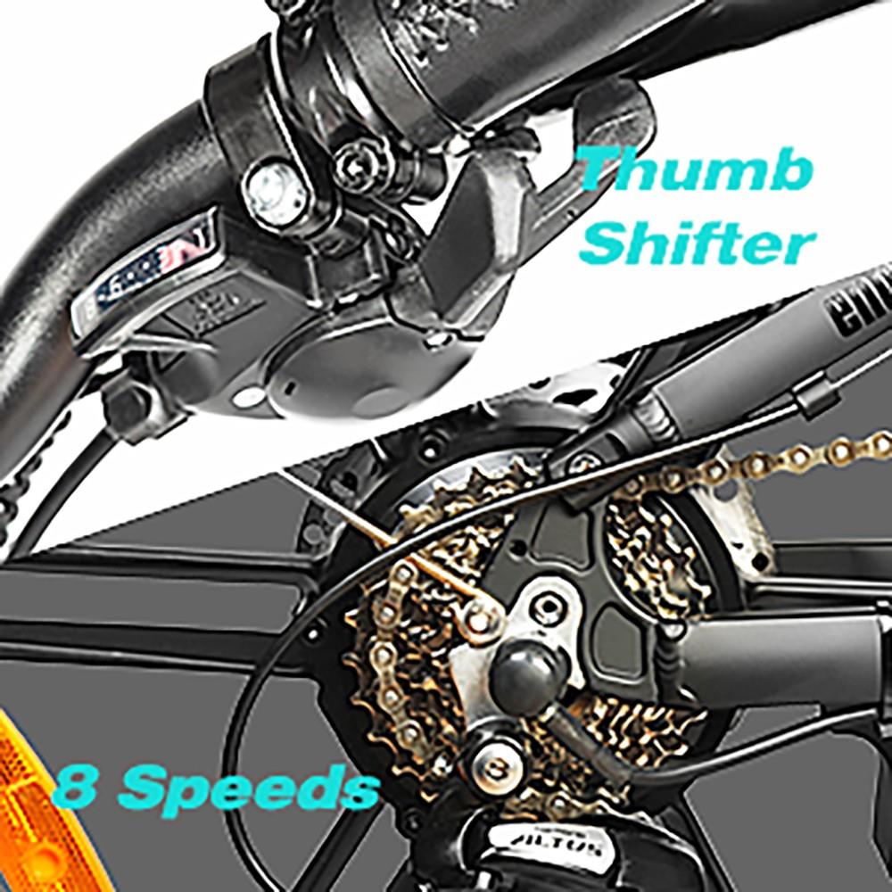 ENGWE ENGINE Pro Folding Electric Bicycle 750W 48V 16Ah Battery Blue