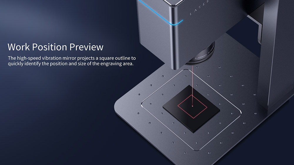 LaserPecker 3 Super Fast 10KW Handheld Laser Engraver Cutter con ...