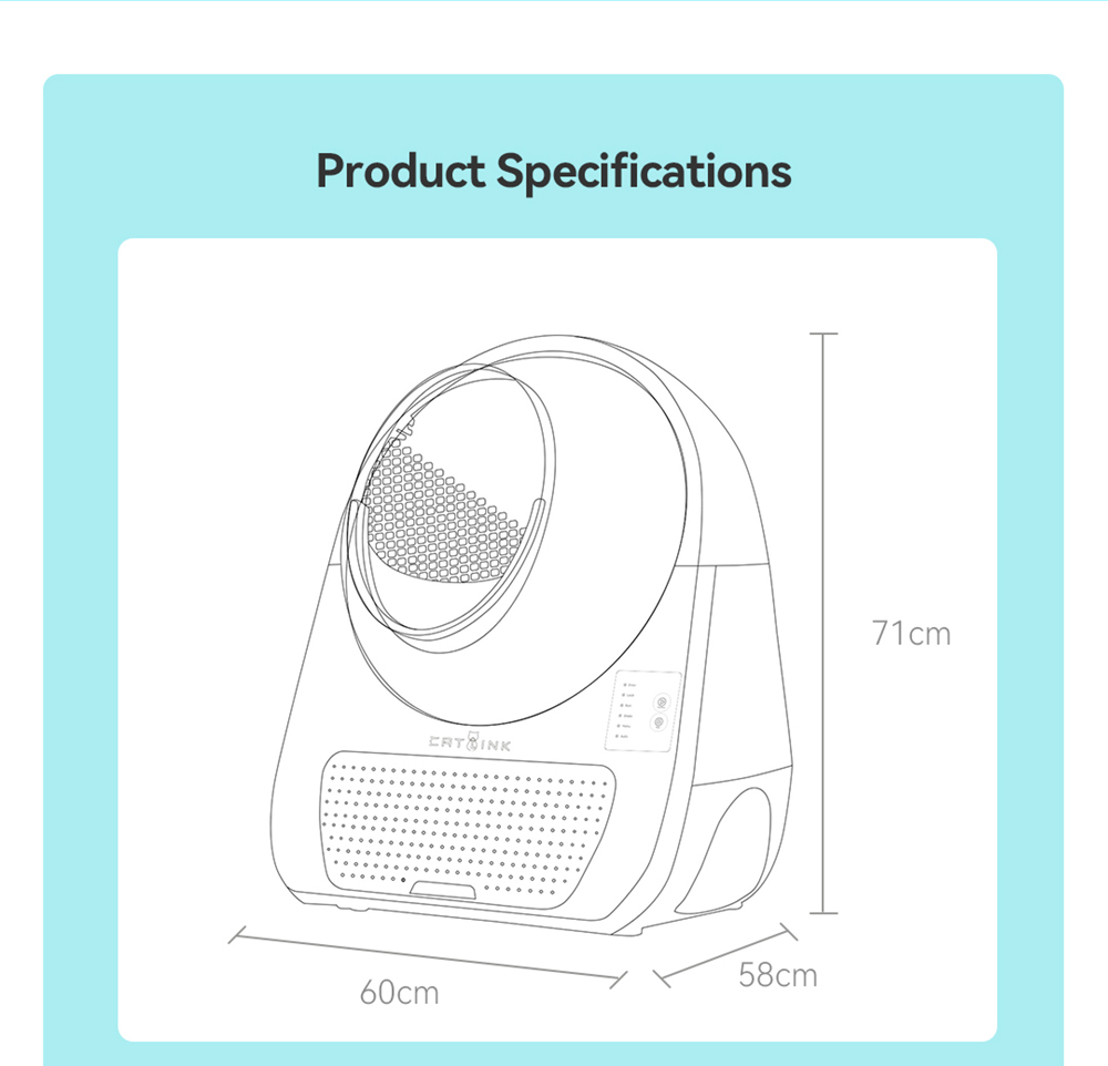 CATLINK CL-03 Automatic Cat Litter Pot