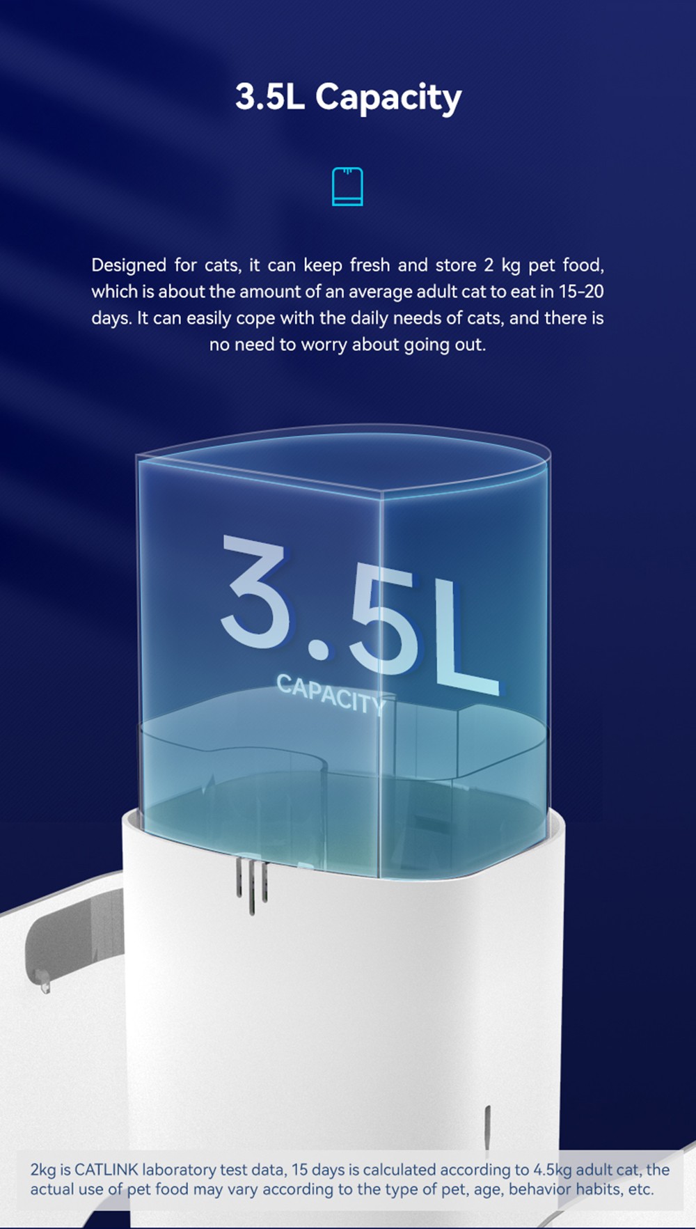 CATLINK CL-F-01 Cat Food Feeder