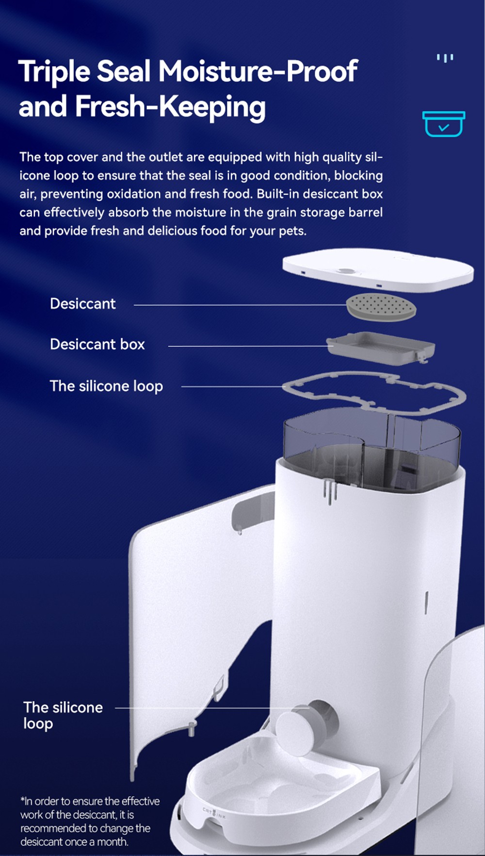 CATLINK CL-F-01 Cat Food Feeder