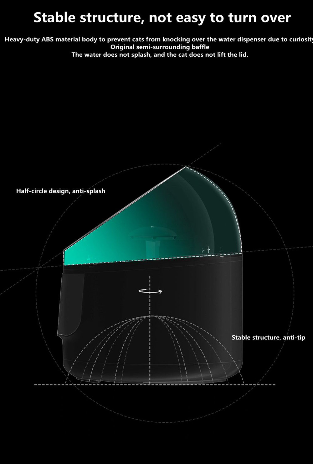 CATLINK CL-W01 2.3L Smart Pet Fountain Dispenser