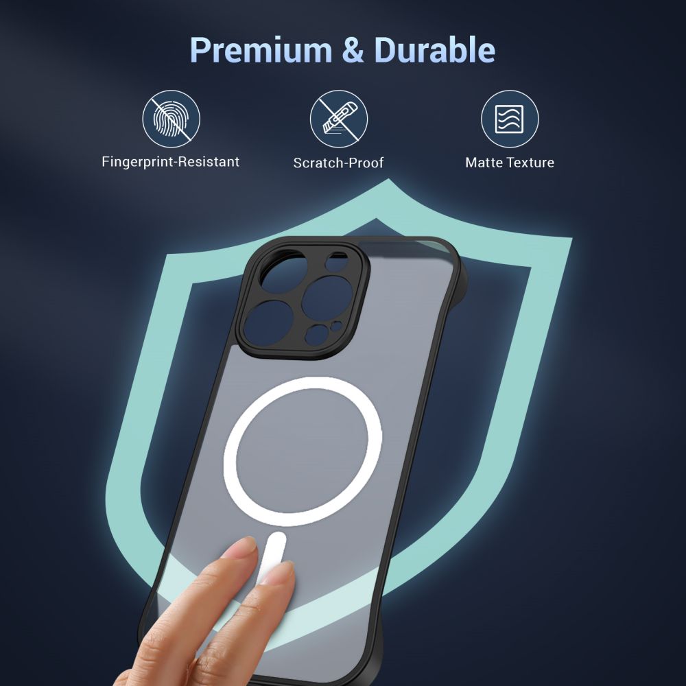 HINOVO MPC1-IP 14PM Wireless Magnetic Charging Mobile Phone Case