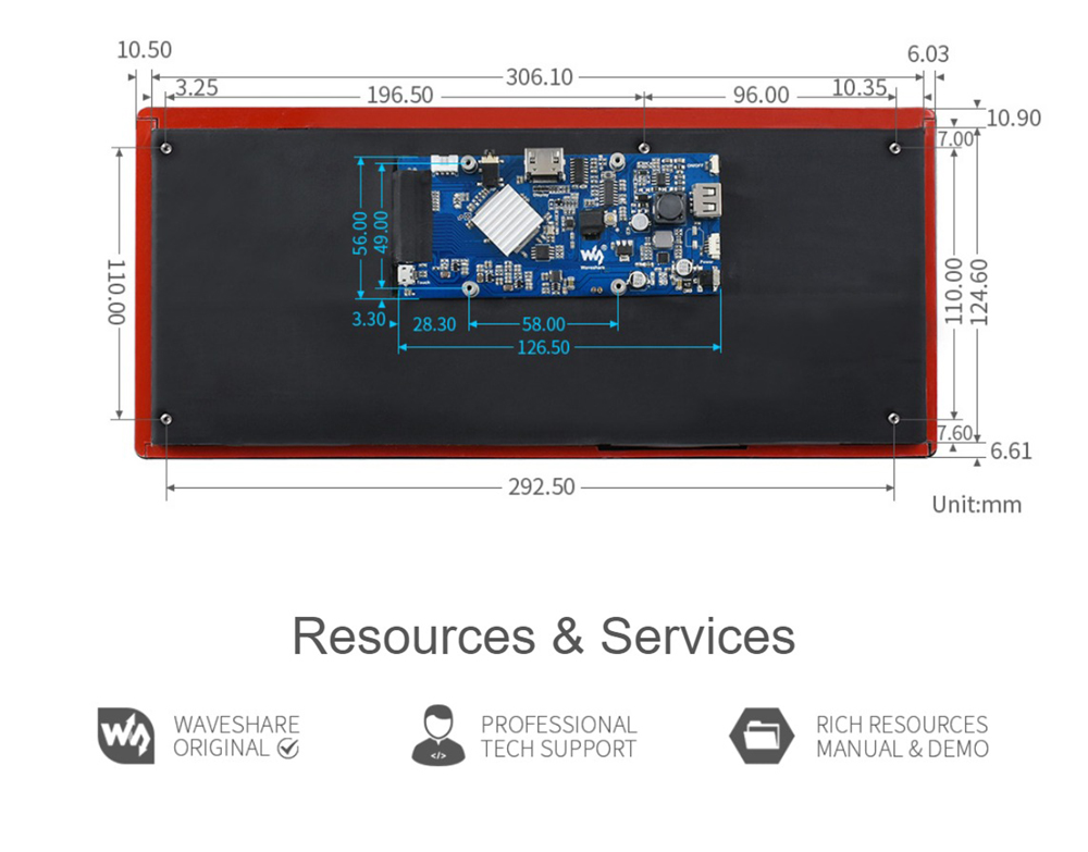 Promotion > Écran tactile capacitif Waveshare 12.3 pouces LCD 1920 x ... Promotion > Écran tactile capacitif Waveshare 12.3 pouces LCD 1920 x ...