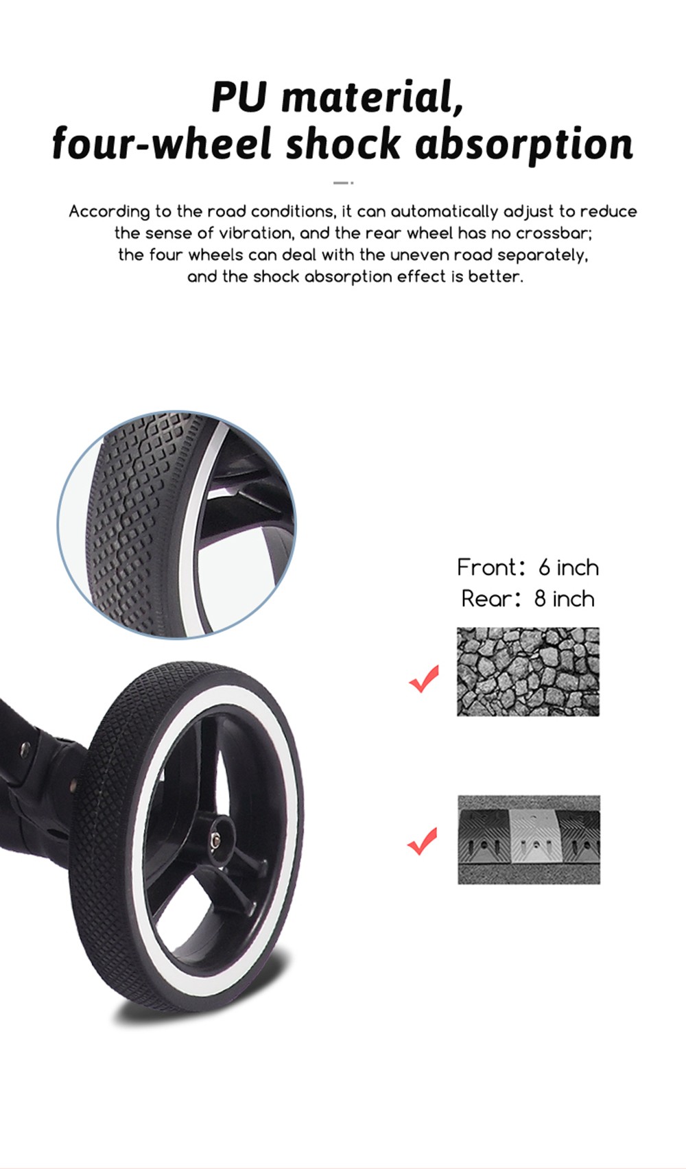 DEAREST 819 Baby Stroller Grey