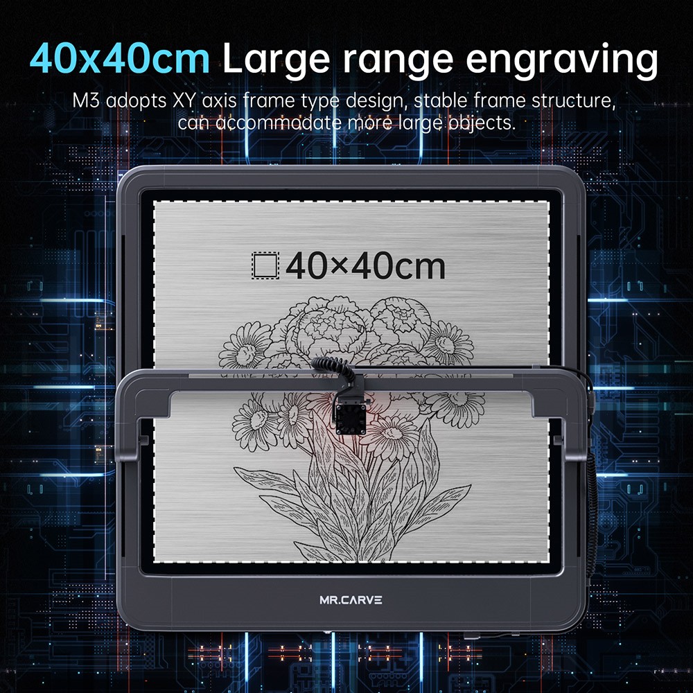 MR CARVE M3 Laser Engraver
