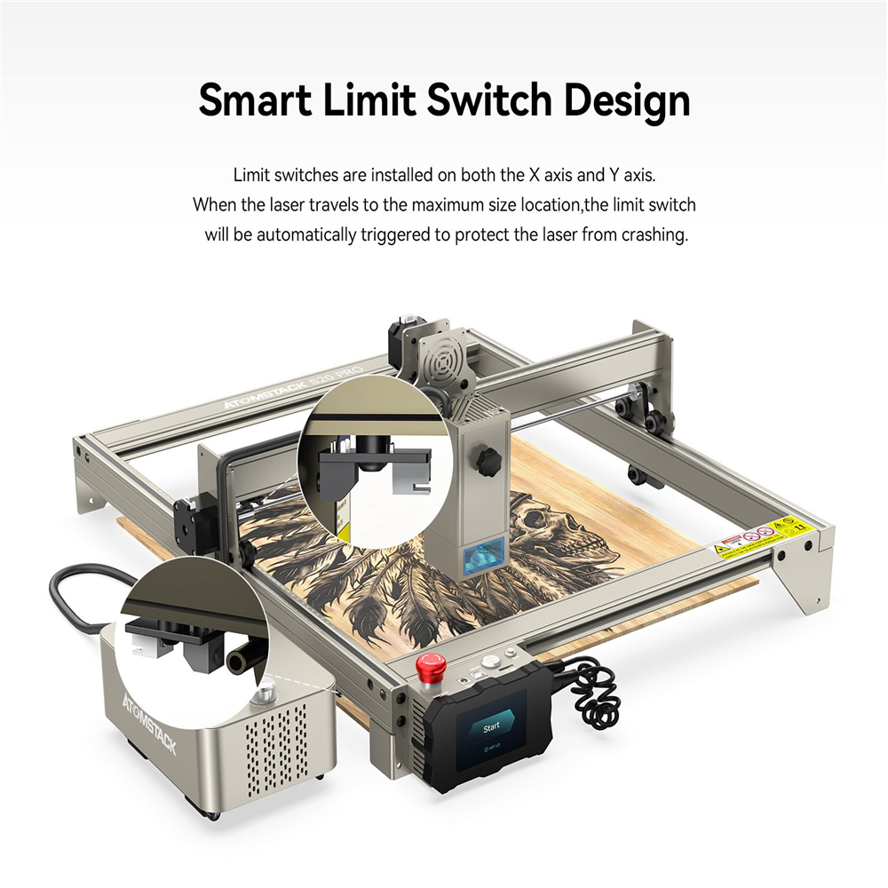 ATOMSTACK S20 Pro 20W Laser Engraver Cutter Kit