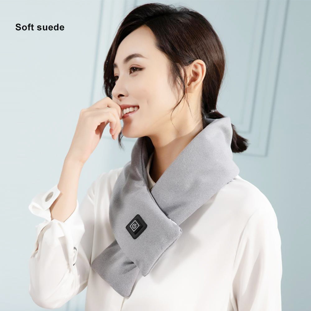 Graphene Smart Electric Heating Scarf Green