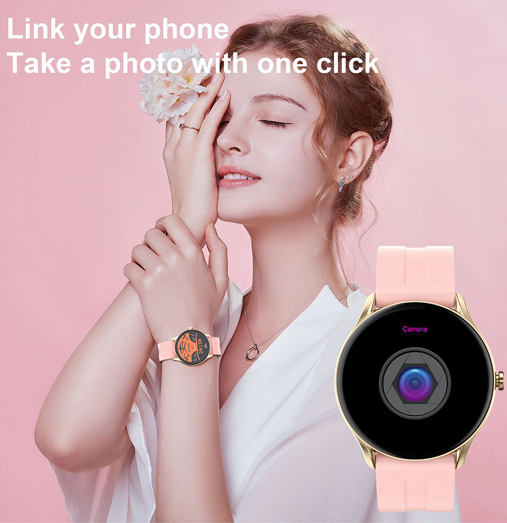 SENBONO MAX9 Smartwatch 1.32'' Full Touch Screen Pink SENBONO MAX9 Smartwatch 1.32'' Full Touch Screen Pink