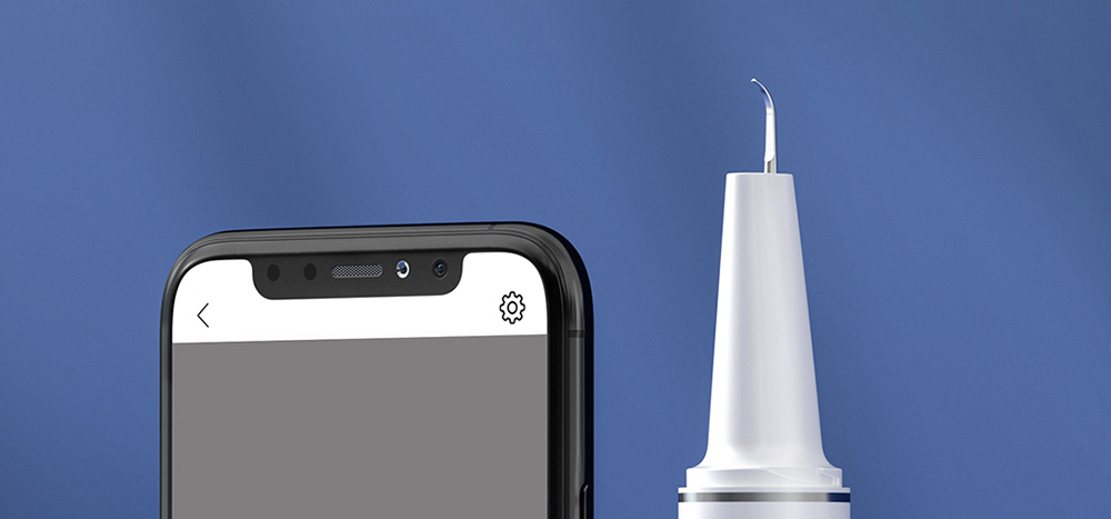 SUNUO T11 Pro Visual Electric Ultrasonic Dental Scaler Blue